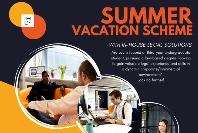 Exciting Opportunity: Join Our Summer Vacation Scheme! - In-House Legal ...